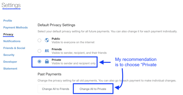 How to check and set Venmo Privacy Settings – What Is Privacy?